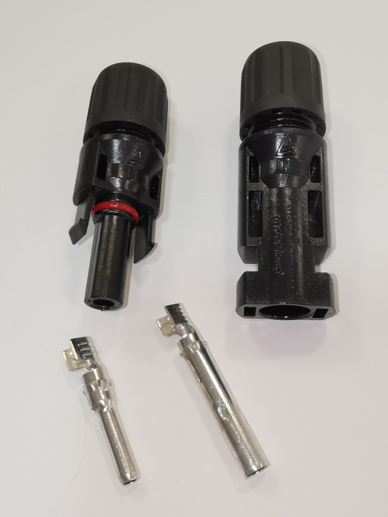 (MC4) PAREJA DE CONECTORES MC4 PARA PANEL SOLAR | Microelectrónica