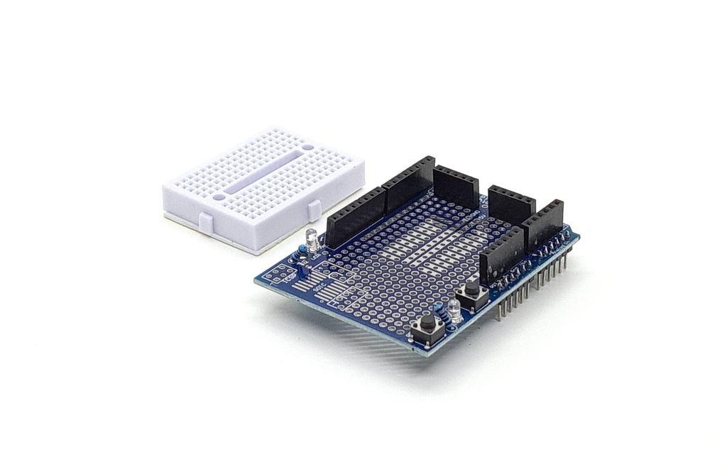 (ARDUINO-UNO-PROTO) PLACA DE EXPANSION PARA ARDUINO CON PROTOBOARD ...
